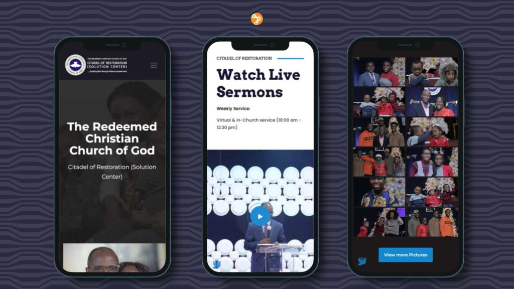 RCCG Citadel of Restoration - BeeTcore | Digital Product Design ...
