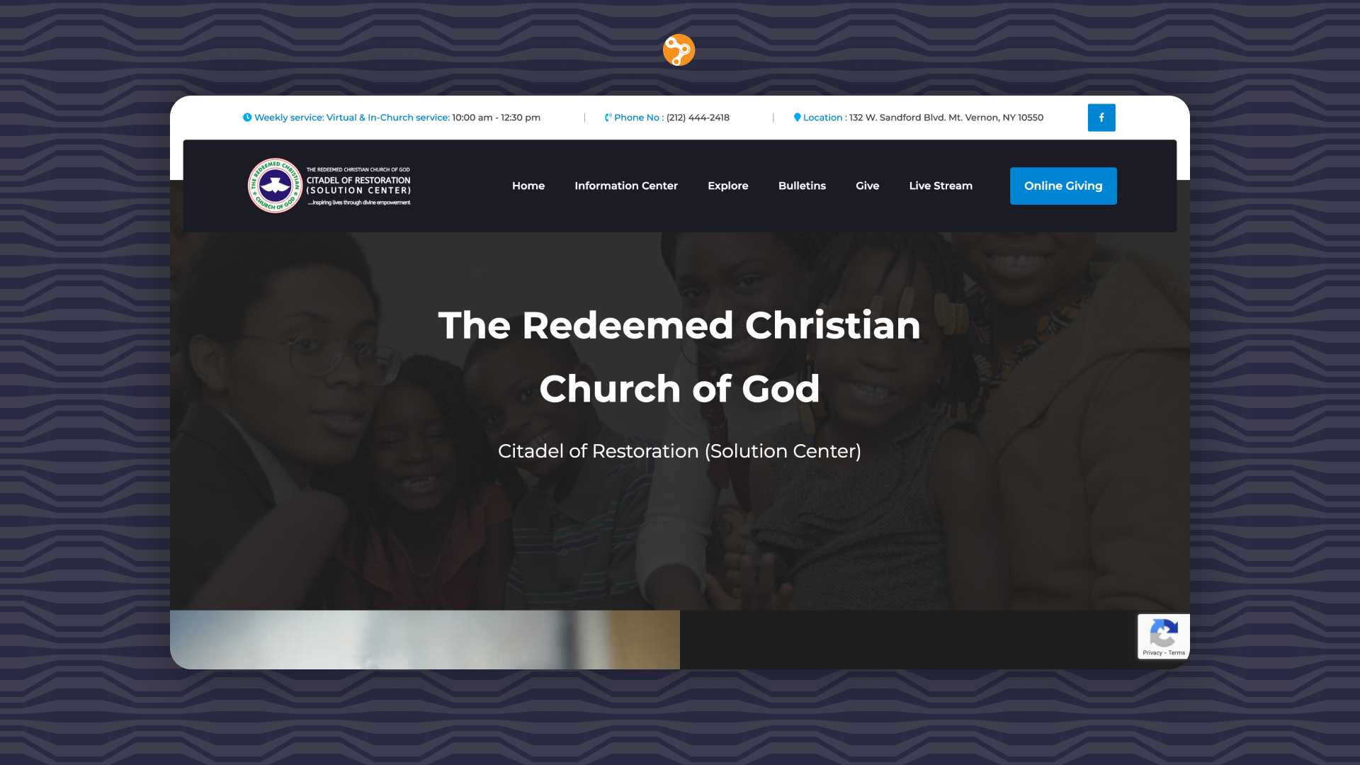 RCCG Citadel of Restoration - BeeTcore | Digital Product Design ...