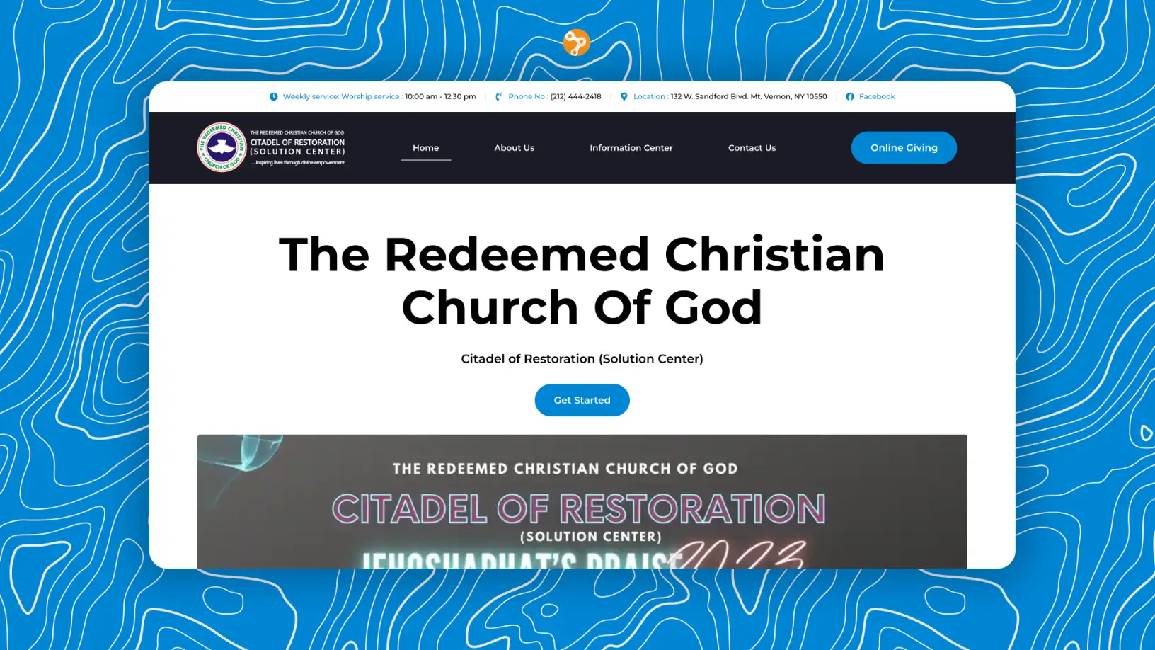 RCCG Citadel of Restoration - BeeTcore | Digital Product Design ...